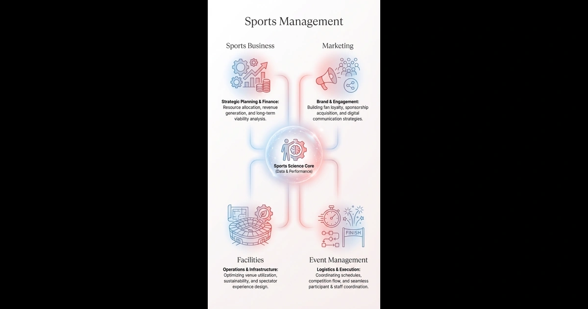 Sports Management Infographic - Sports Science Visual Study Guide ...